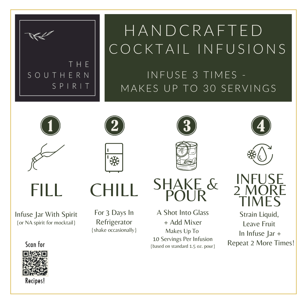 Set of TWO Special Reserve Pecan-Smoked Old Fashioned Cocktail Infusio ...
