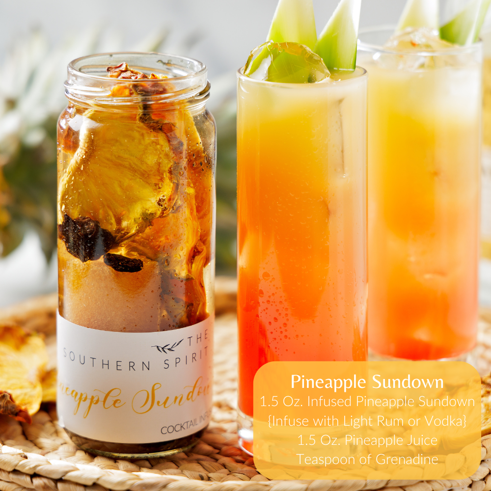 Pineapple Sundown Cocktail Infusion – The Southern Spirit